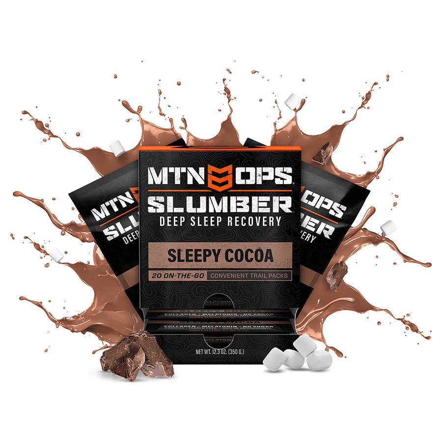 MTN OPS Slumber Trail Packs - Sleepy Cocoa - 20 Servings