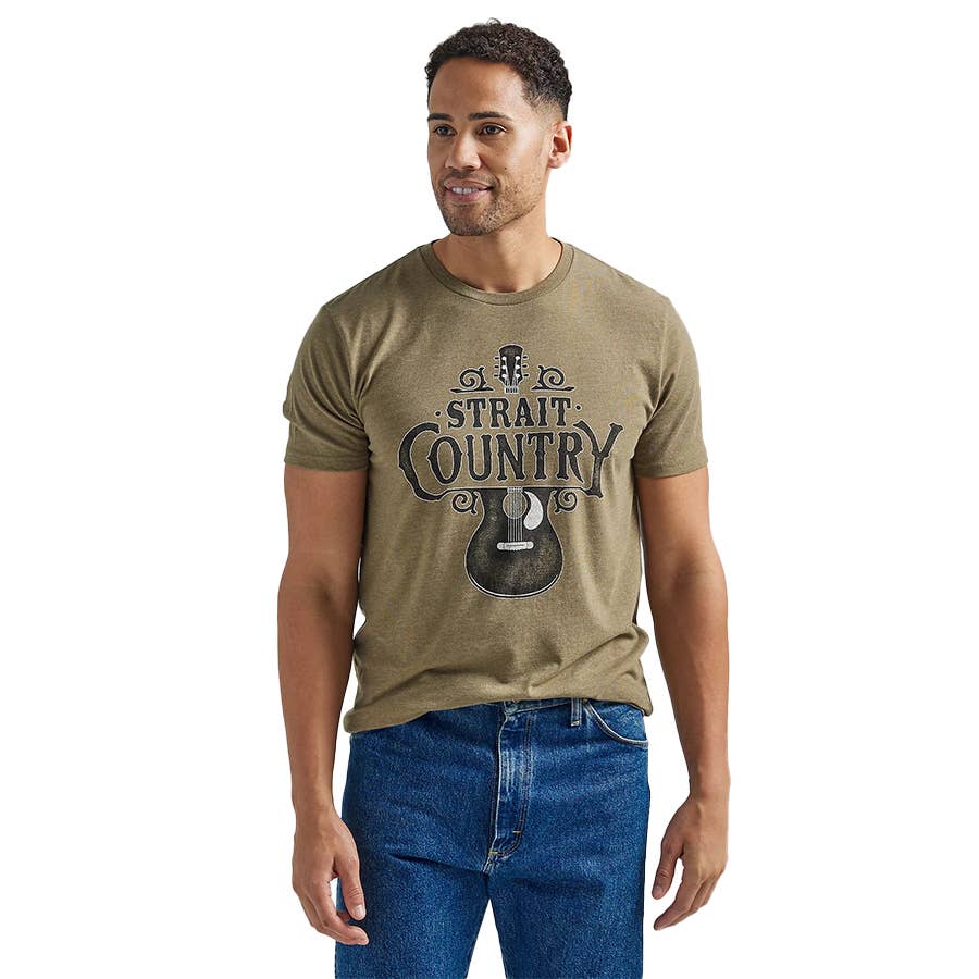 Wrangler Men's Short Sleeve George Strait Strait Country T-Shirt