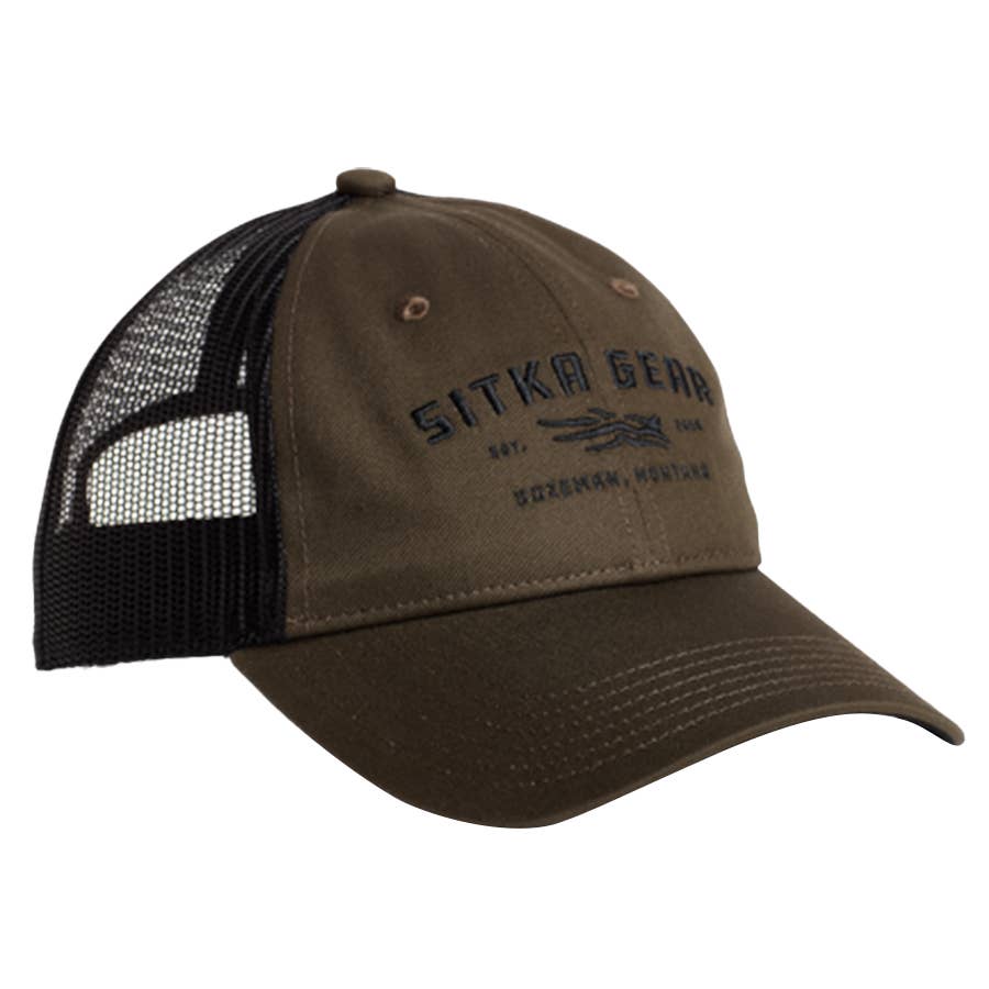 Sitka Men's Wordmark Lo Pro Trucker Cap
