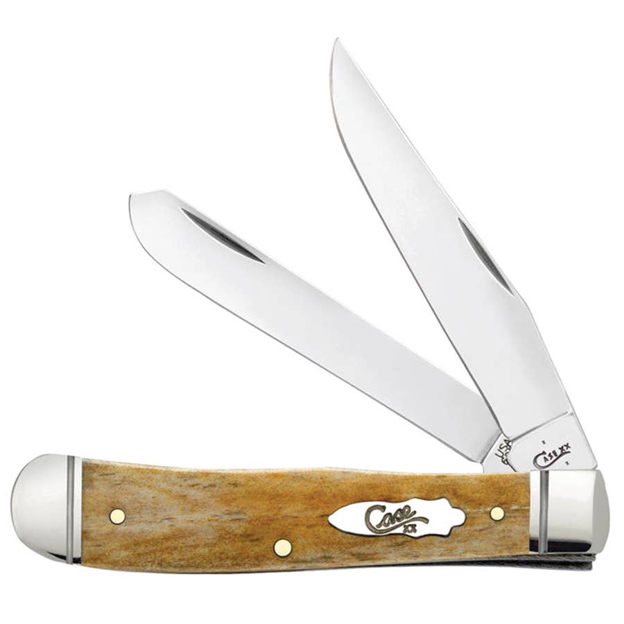 Case XX Smooth Antique Bone Trapper Knife