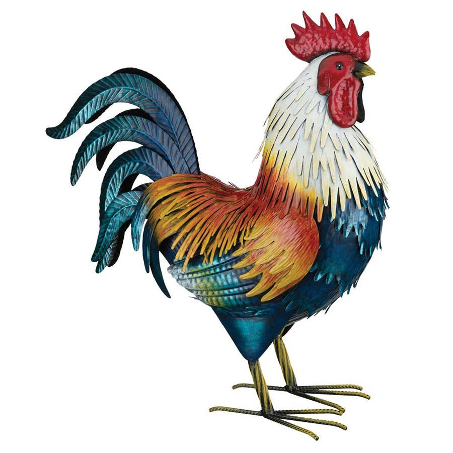 Regal Art & Gift Golden Duckwing Rooster Decor