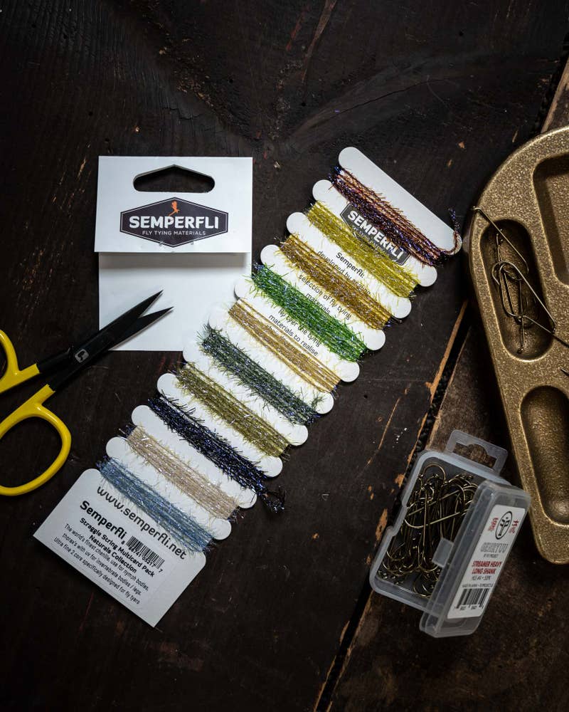 Semperfli Straggle String Mixed Pack Natural Collection