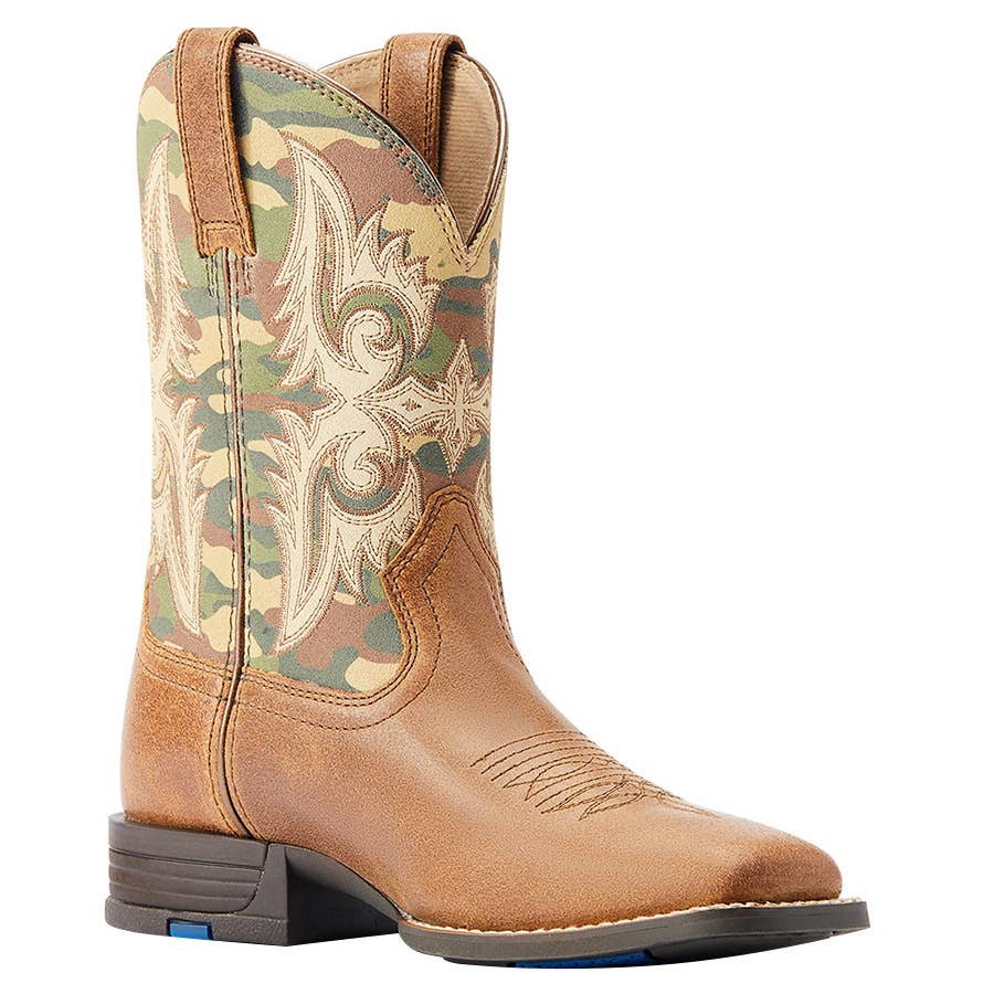 Ariat Boy's Lonestar Square Toe 8" Western Boots