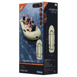 Best Way Hydro-Force Voyager Inflatable Raft Set