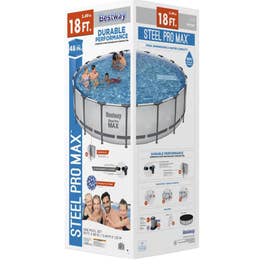 Best Way Steel Pro MAX Above Ground Pool Set