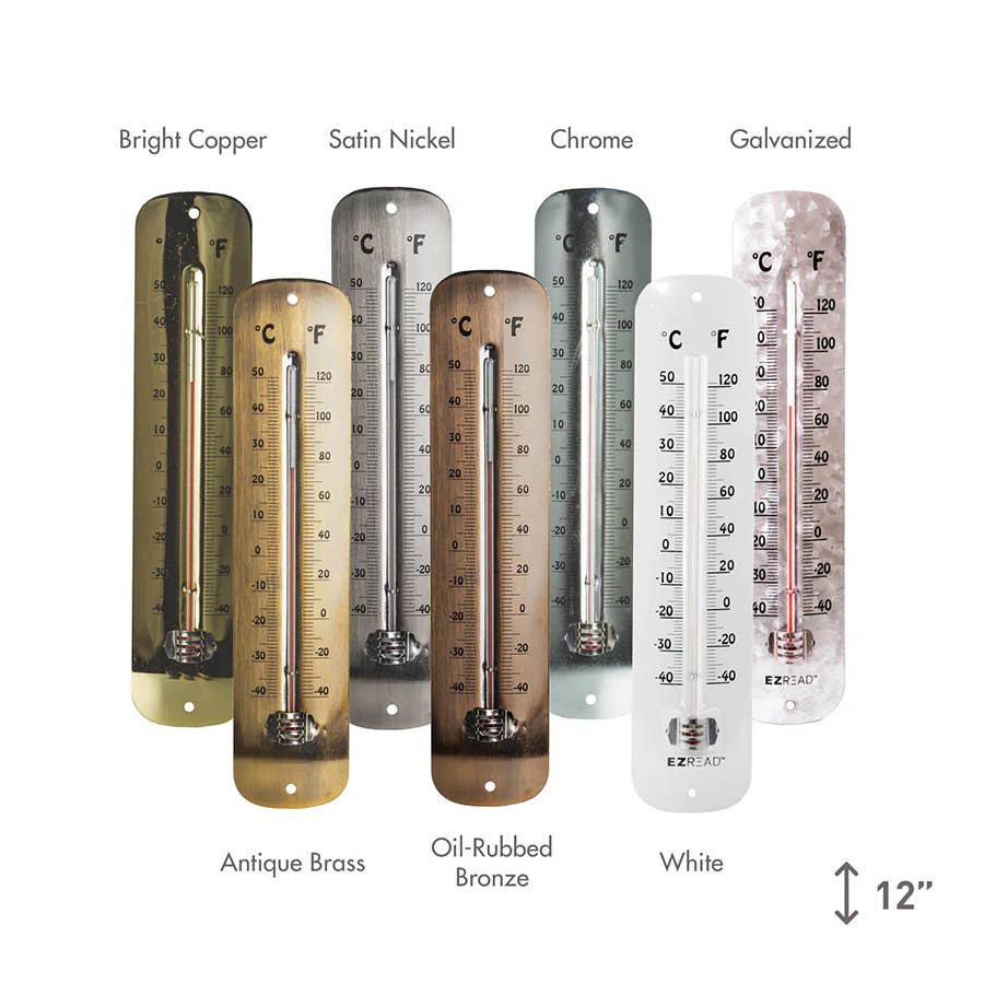 EZ Read Metal Thermometer