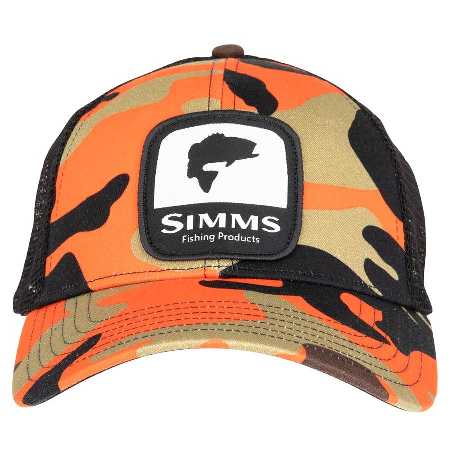 Simms Bass Patch Trucker Cap