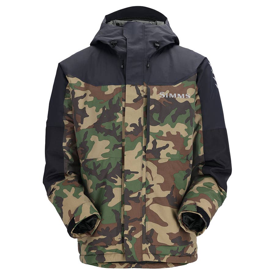 simms wading jacket camo