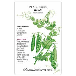 Botanical Interests Pea Shelling Wando Seeds