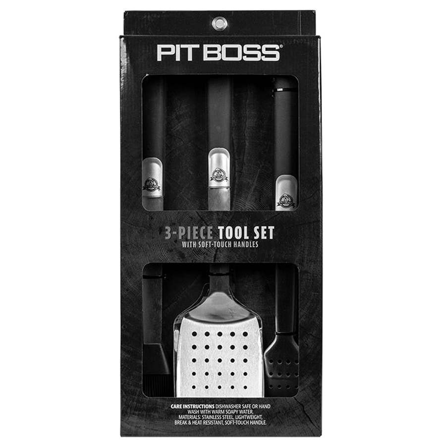 Pit Boss Soft Touch 3 pcs Tool Set