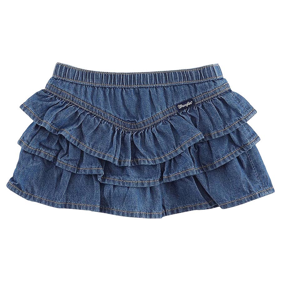 Wrangler Girl's Ruffled Skirt