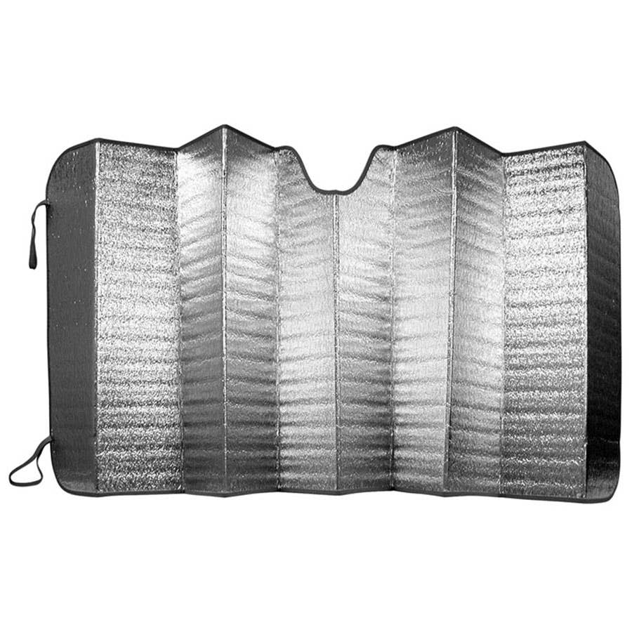 Custom Accessories Solar Shield Silver Folding Sunshade - 24"" x 58""