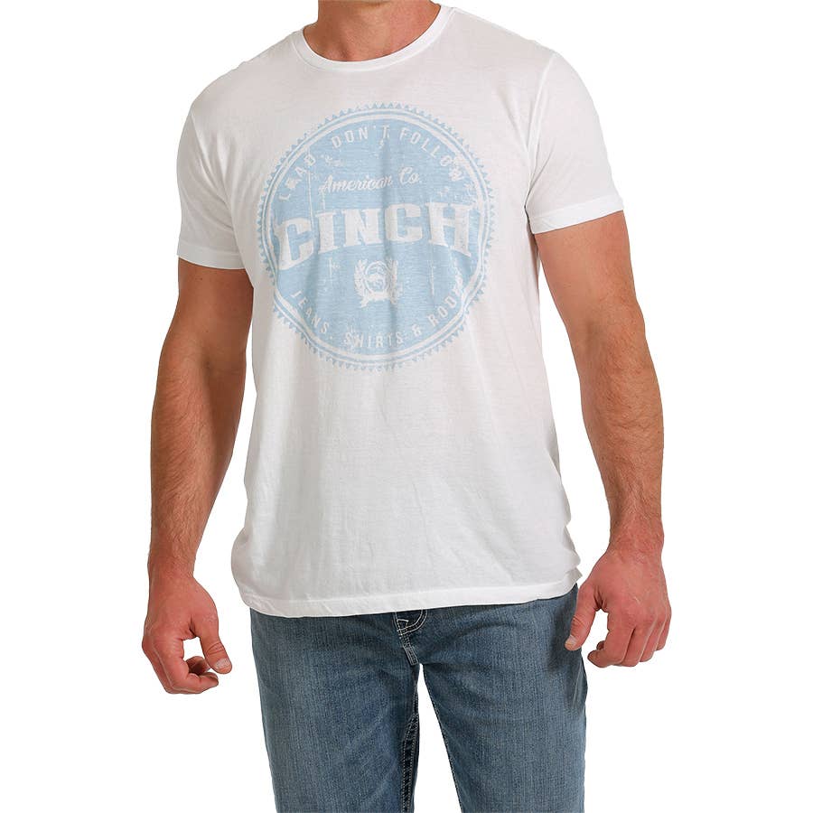 Cinch Men's Short Sleeve Classic Cinch Logo Graphic T-Shirt