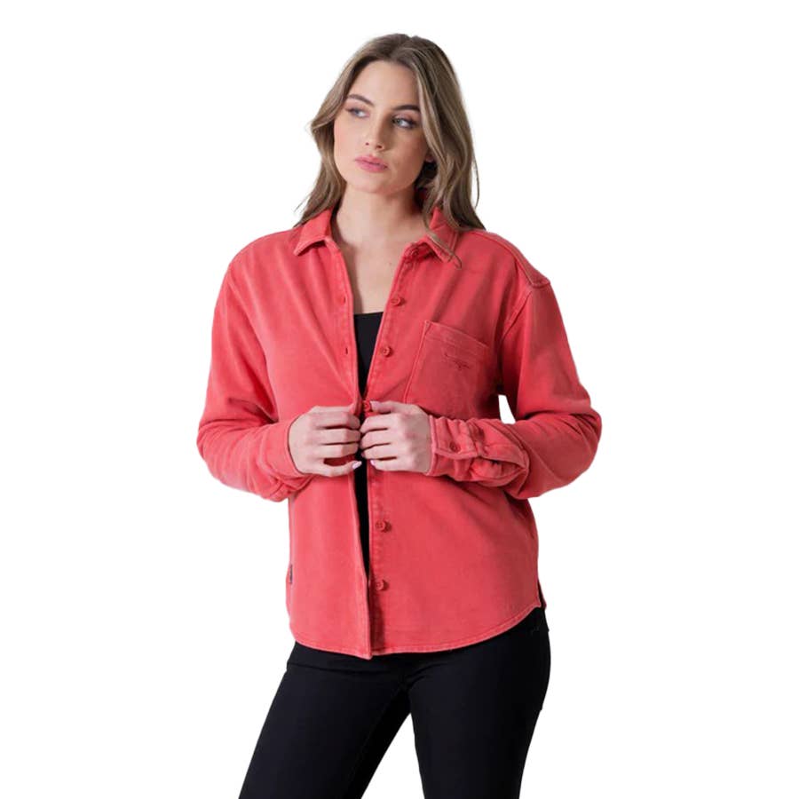 Kimes Ranch Women's Long Sleeve Throw Shirt Shacket