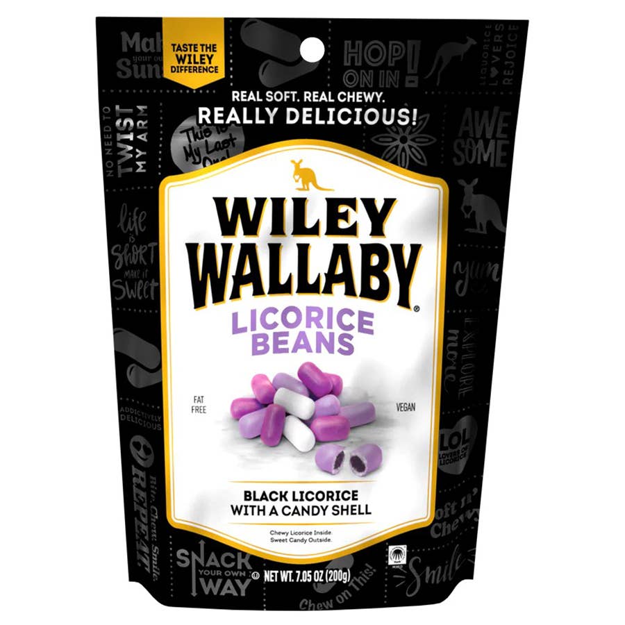Wiley Wallaby Licorice Outback Beans
