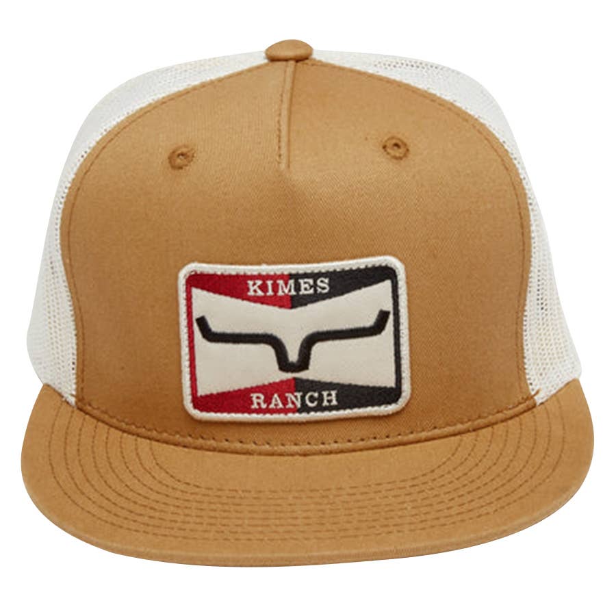 Kimes Ranch Unisex Sparky Tall Boy Embroidered Patch Trucker Cap