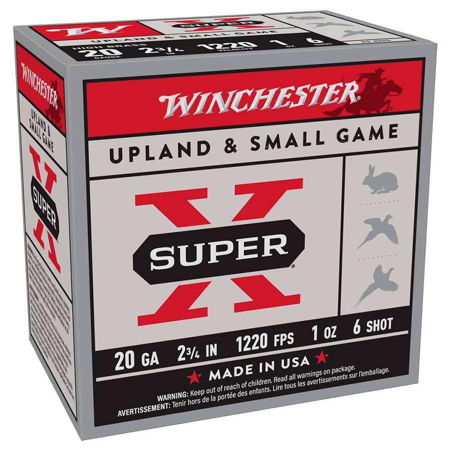 Winchester Super X Upland Small Game Shotgun Ammunition