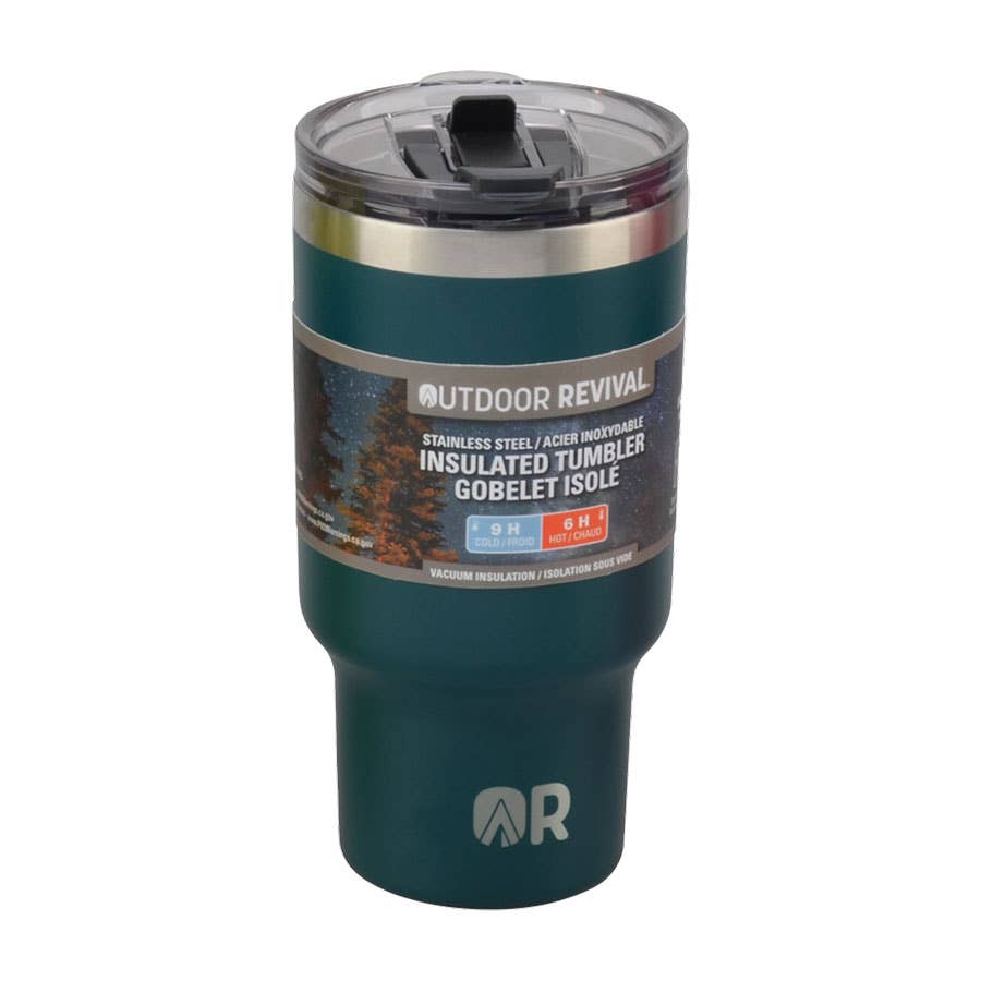 Outdoor Revival Tumbler - Teal Blue - 30 oz