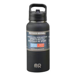 Outdoor Revival Drink Bottle - Black - 32 oz