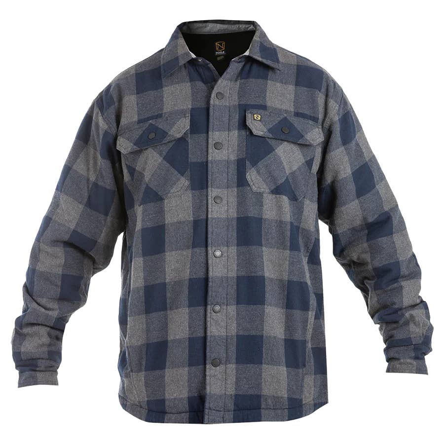 Noble Outfitters Men's Fleece Lined Flannel Shirt Jacket