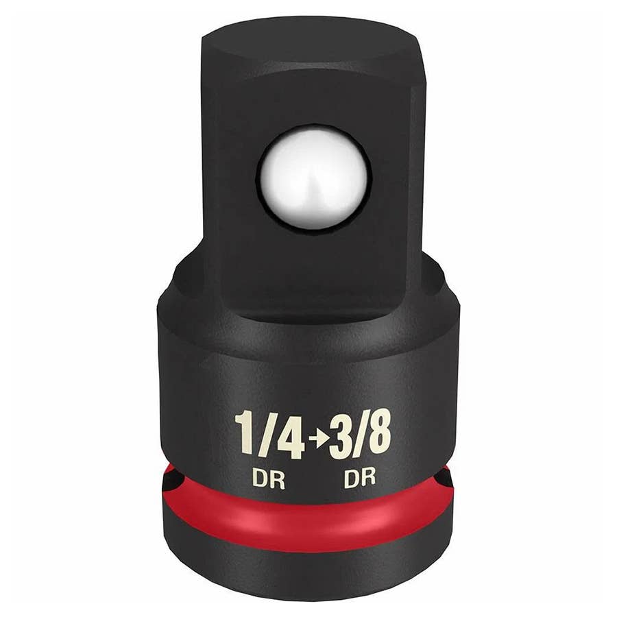 Milwaukee 1/4" to 3/8" SHOCKWAVE IMPACT DUTY Adapter