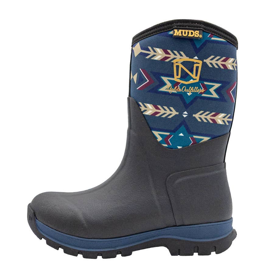 Noble Outfitters Women's MUDS Mid 2.0 Insulated Waterproof Rubber Boots