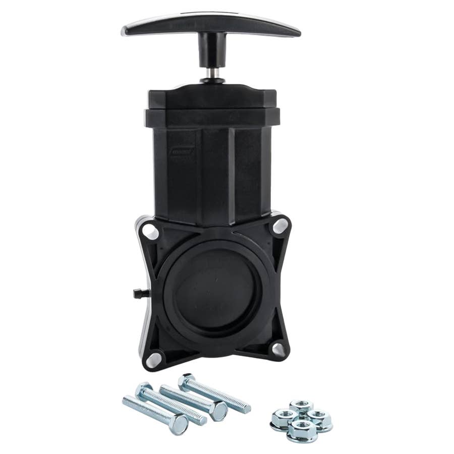 Camco Sewer 1-1/2" Waste Valve w/Handle