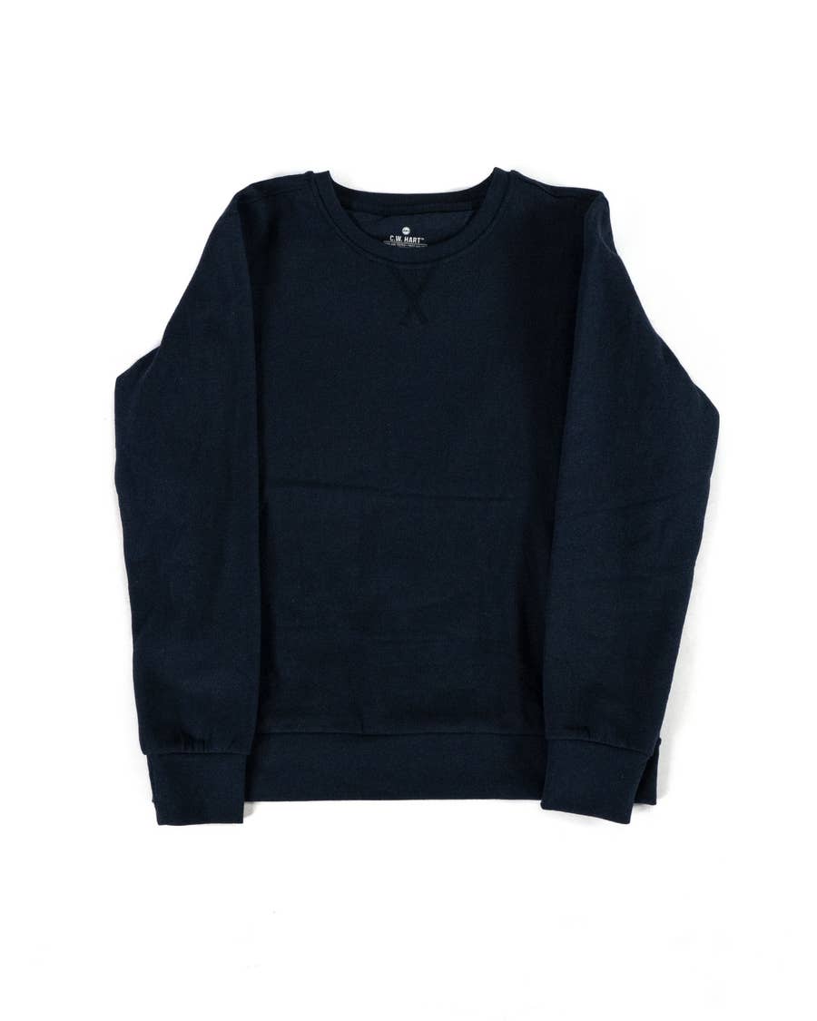 C.W. Hart Women's Crew Sweatshirt with Fleece