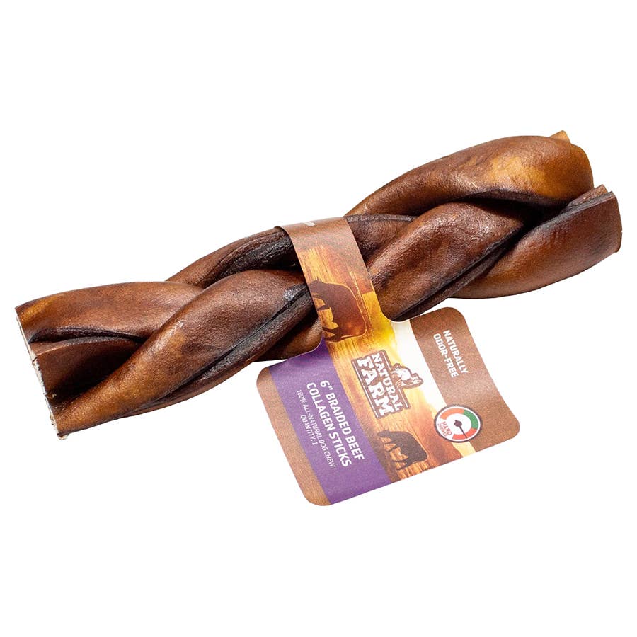 Natural Farm Braided Collagen Stick