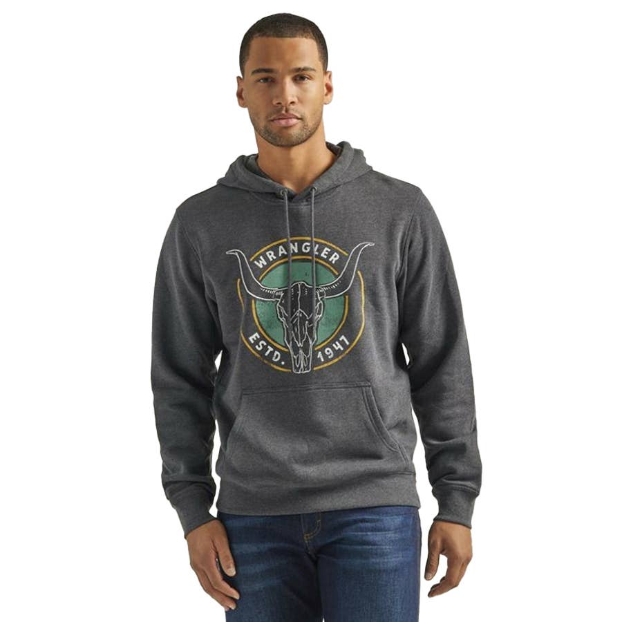 Wrangler Men's Steer Circle Hoodie