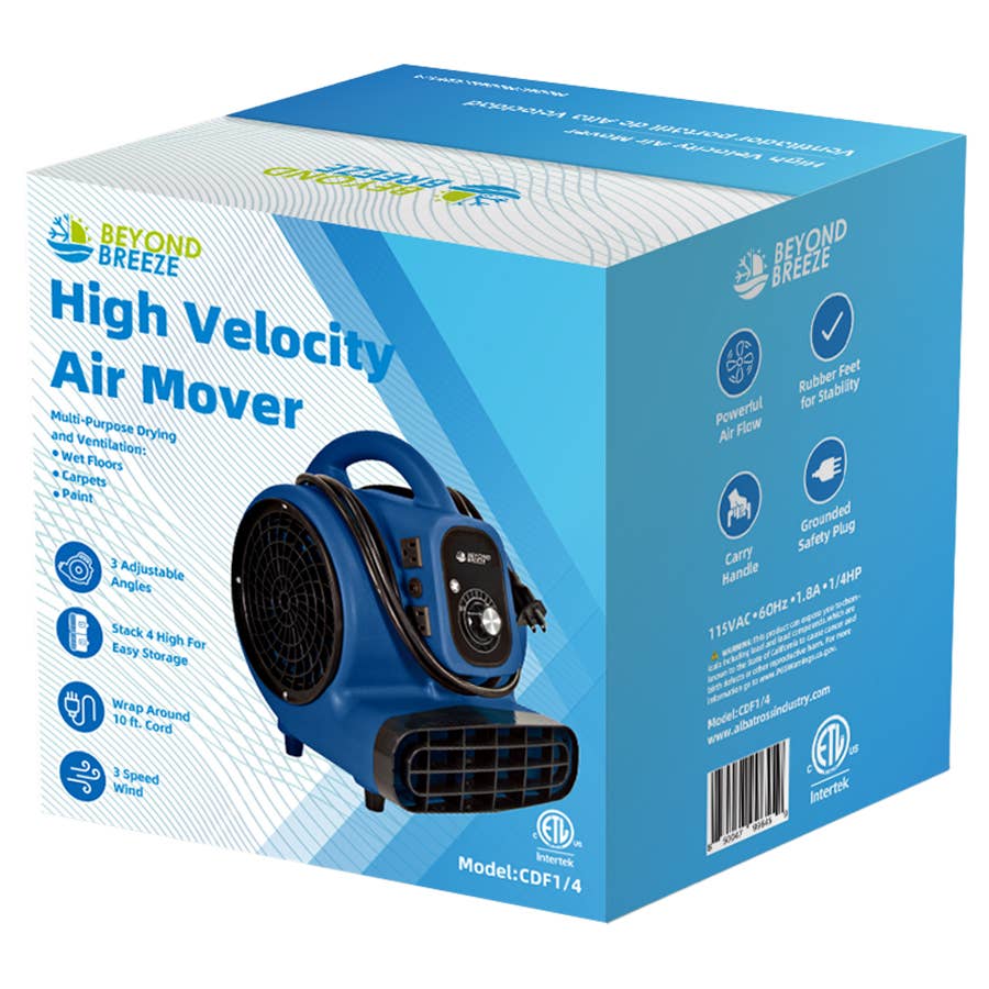 Beyond Breeze Carpet Dryer Fan 1/4 hp