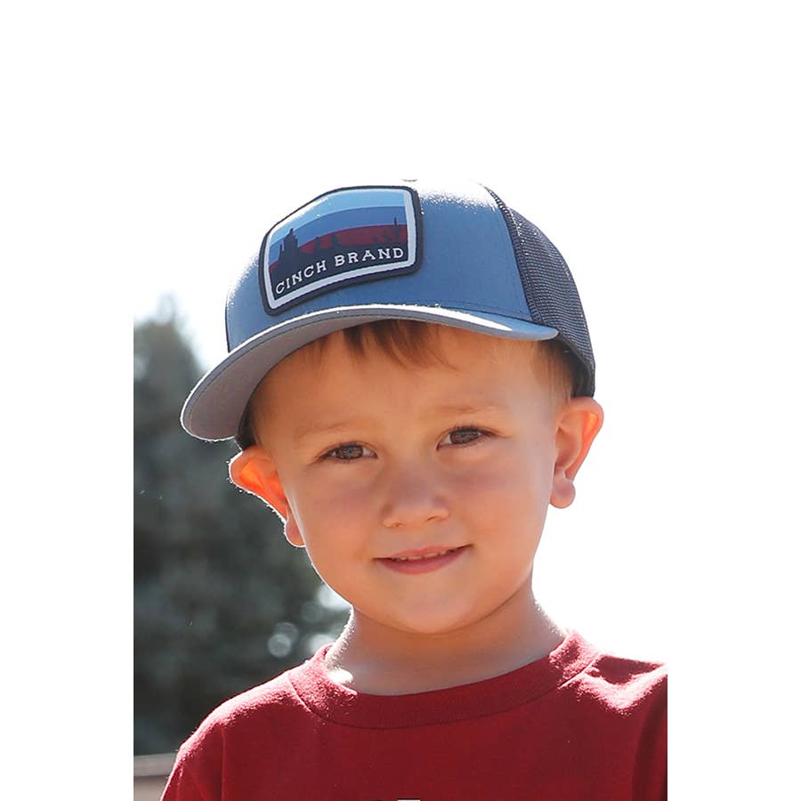 Cinch Boy's Flexfit Woven Cinch Logo Trucker Cap