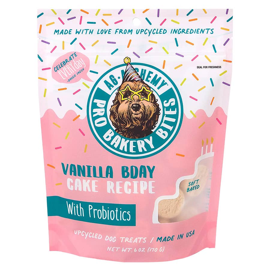 Pro Bakery Vanilla Birthday Cake Soft Baked Bites