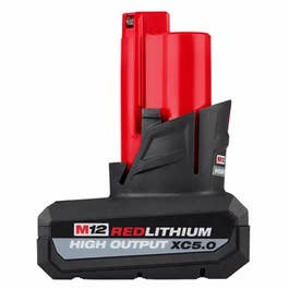 Milwaukee M12 Redlithium High Output XC5.0 Battery Pack