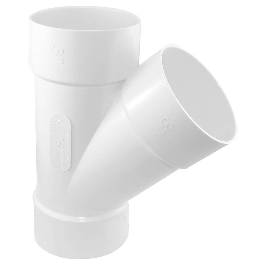 Canplas PVC Sewer & Drain Wye