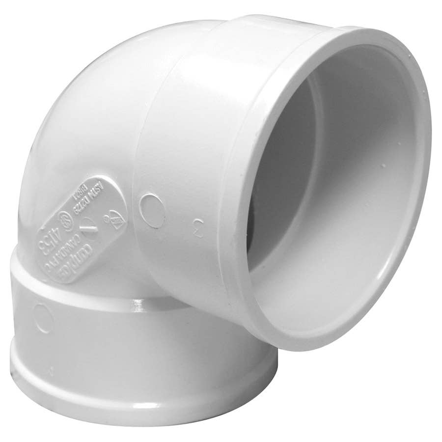 Canplas PVC Sewer & Drain 90° Elbow