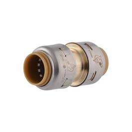SharkBite Max Brass Push Coupling - 1/2 in. x 1/2 in.