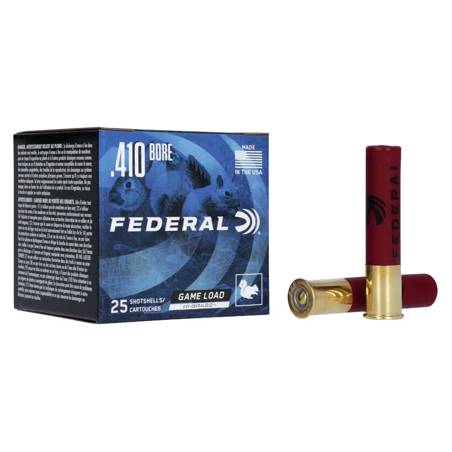 Federal Game-Shok Hi-Brass Lead Shotgun Shell