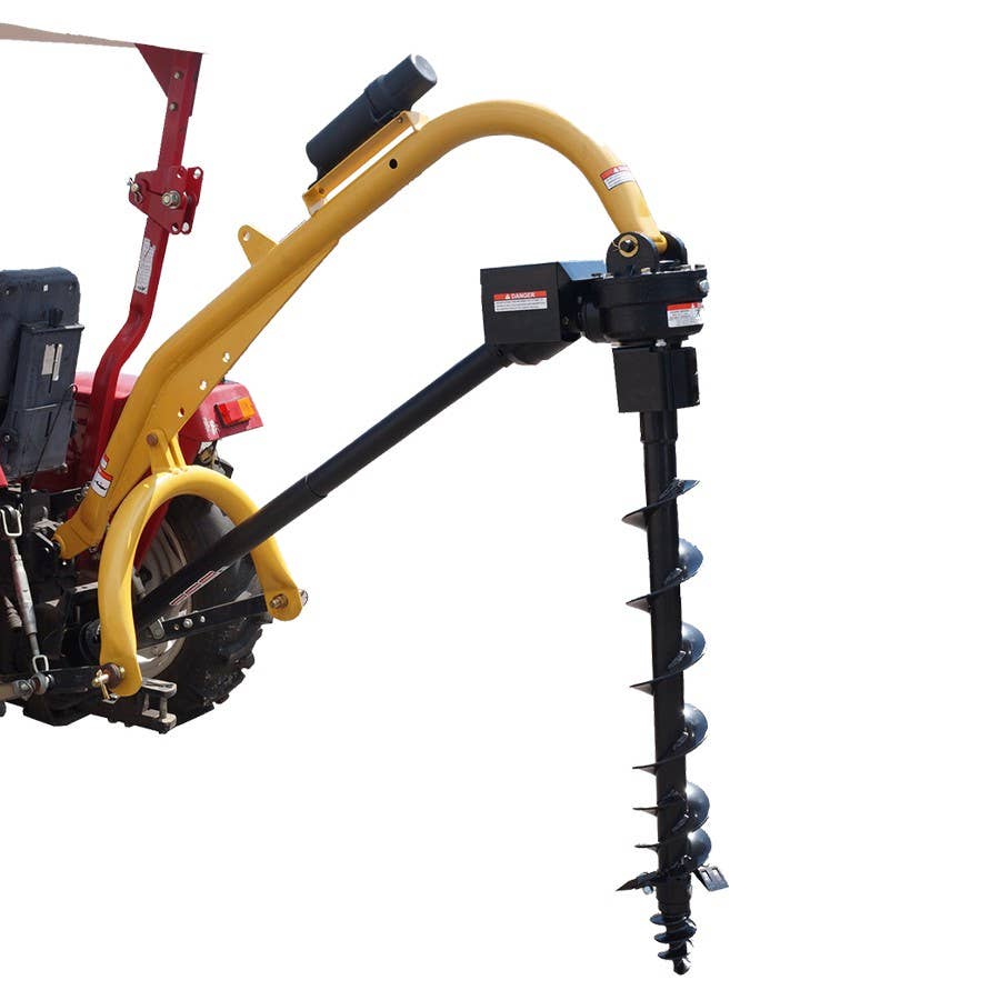 Tool Tuff Heavy Duty 3-Point Post Hole Digger Model 1000 No Auger