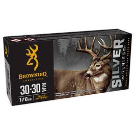 Browning Silver Series Plated Soft Point Rifle Ammunition