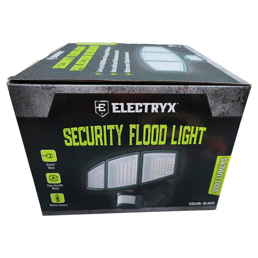 Electryx 3000 Lumens Wired LED Security Flood Light