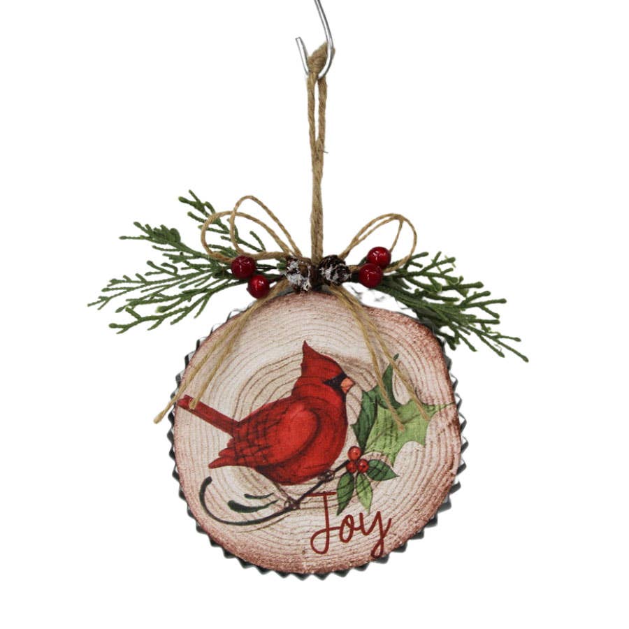 Backyard Expressions Joy Ornament