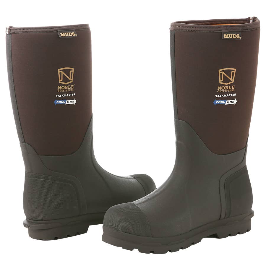 Noble Outfitters Men's MUDS Taskmaster Cool-Flow High 16" Boots