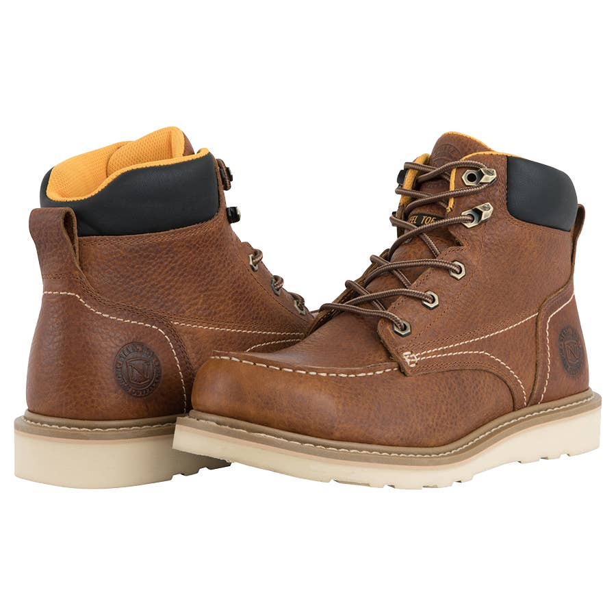 Noble Outfitters Men's Wedge 6" Steel Toe Boots