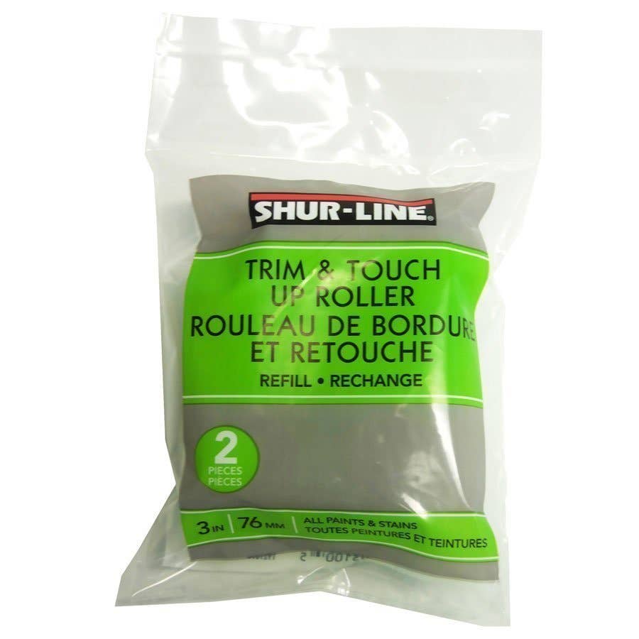 Shur-Line 3"" Trim and Touch Up Roller Refill
