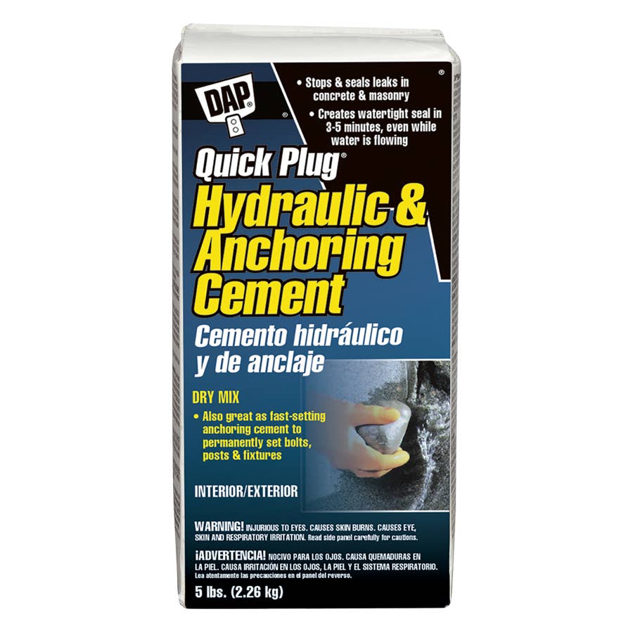 DAP Quick Plug Hydraulic & Anchoring Cement - 5 lb