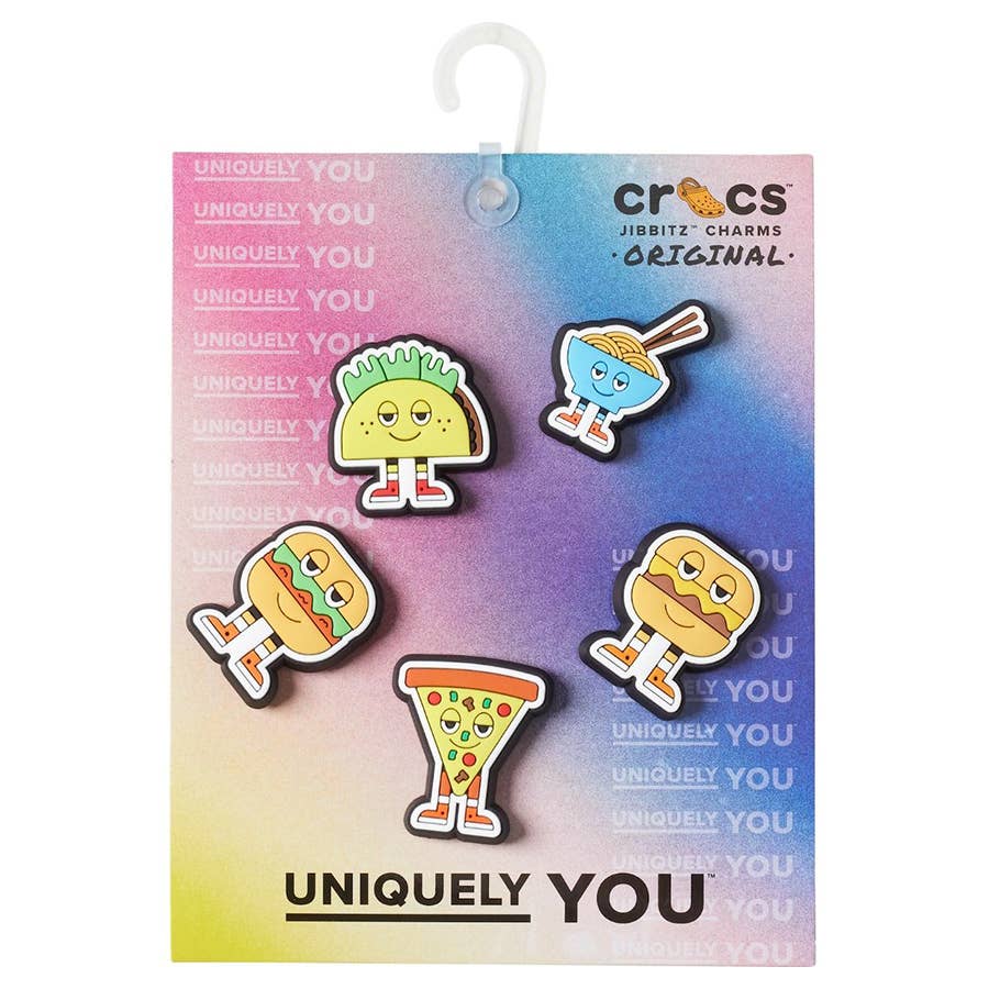 Crocs Unisex Jibbitz Chill Foods Shoes Charms