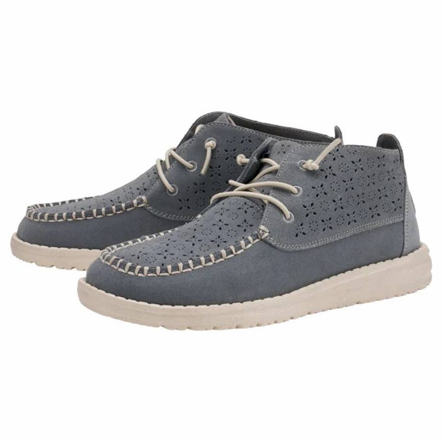 Hey Dude Women's Wendy Mid Suede Boho Shoes