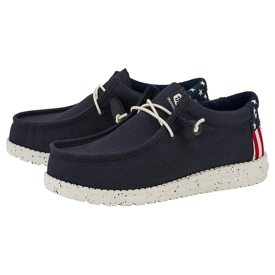 Hey Dude Boy's Wally Toddler Americana Shoes