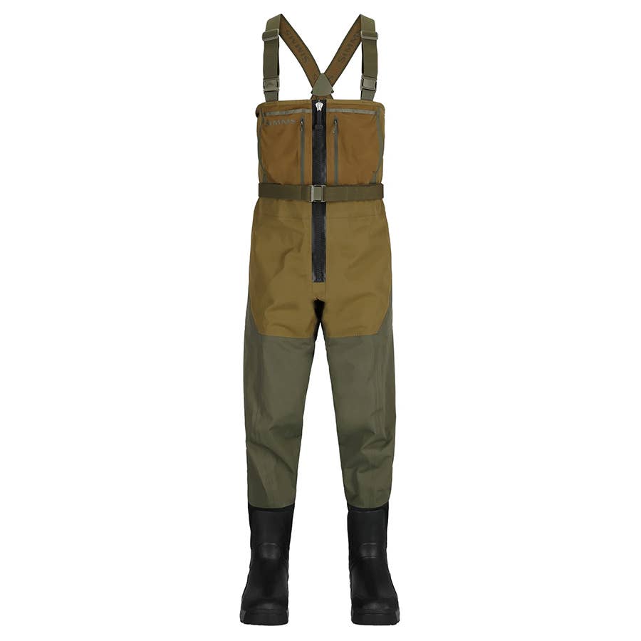 Simms Men's Freestone Z Rubber Bootfoot Waders